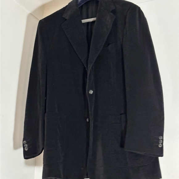 Canali | Suits & Blazers | Canali Black Velvet Blazer | Poshmark